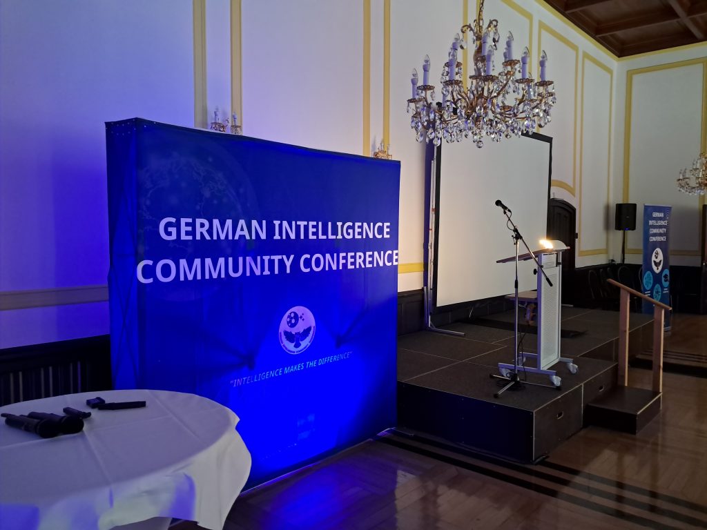 German Intelligence Community Conference – Intel makes the Difference